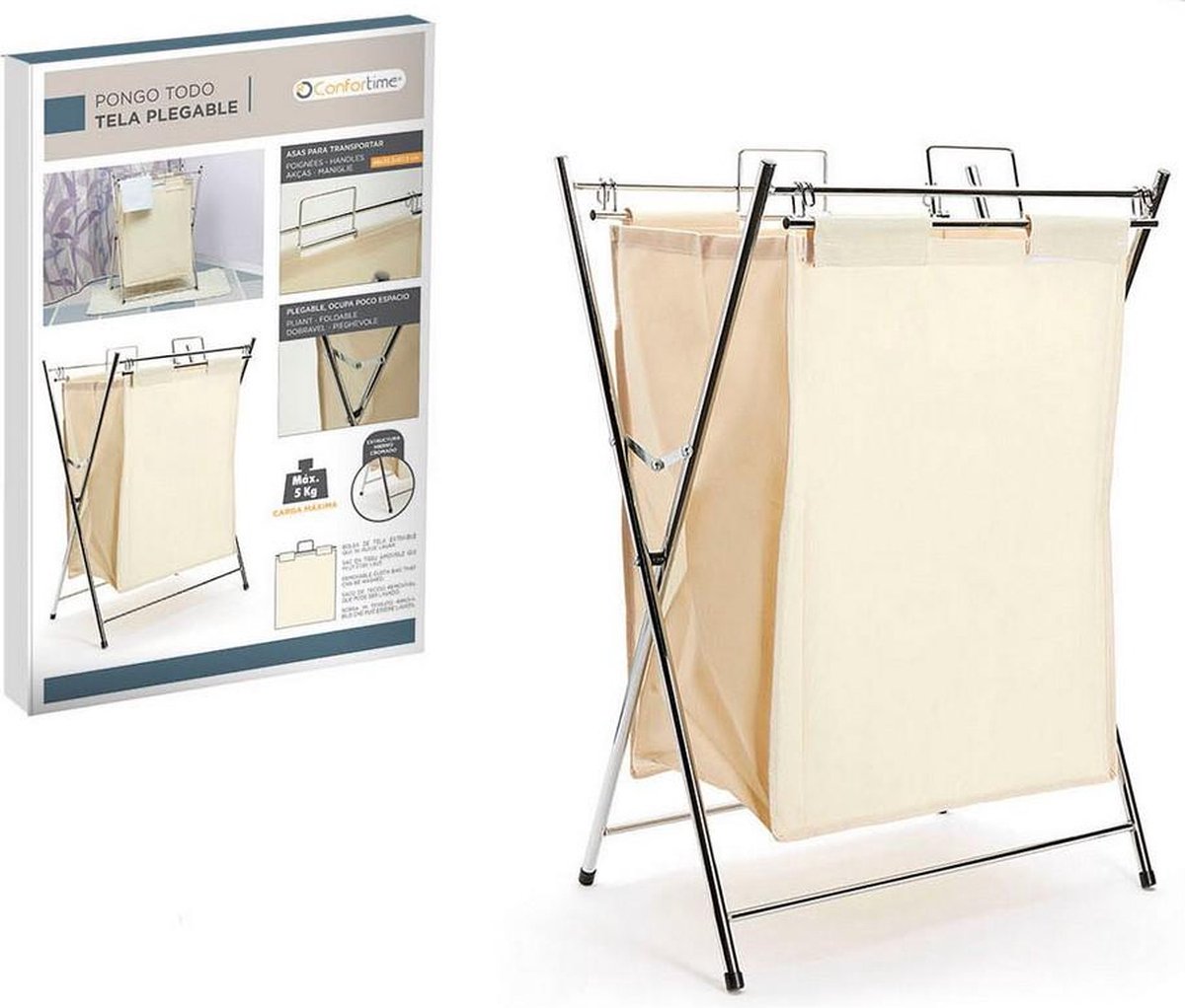 Wasmand Confortime Stof Opvouwbaar | bol.com