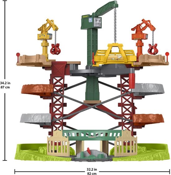 thomas and friends trains and cranes super tower | bol.com