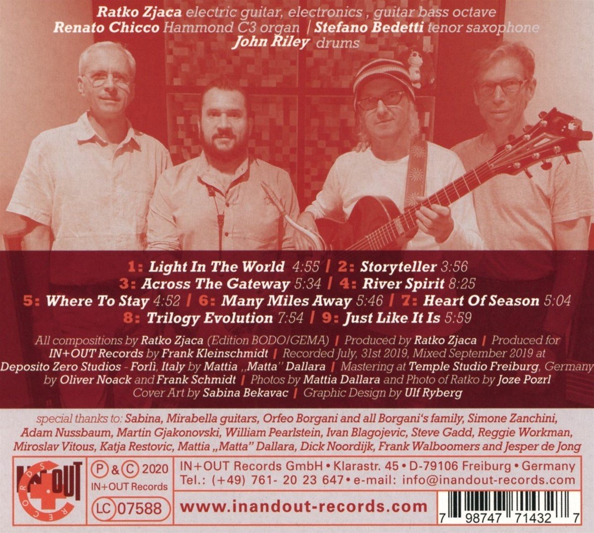 Ratko Zjaca (Nocturnal Four) - Light In The World (CD), Nocturnal Four ...