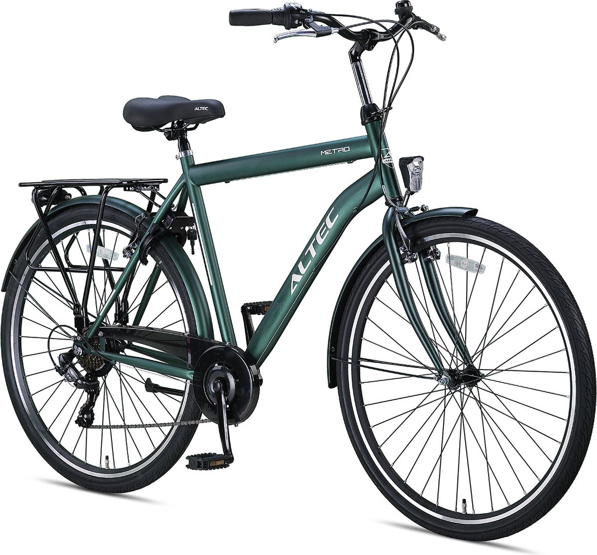 Altec Metro Herenfiets 28 inch 56cm Army Green | bol.com