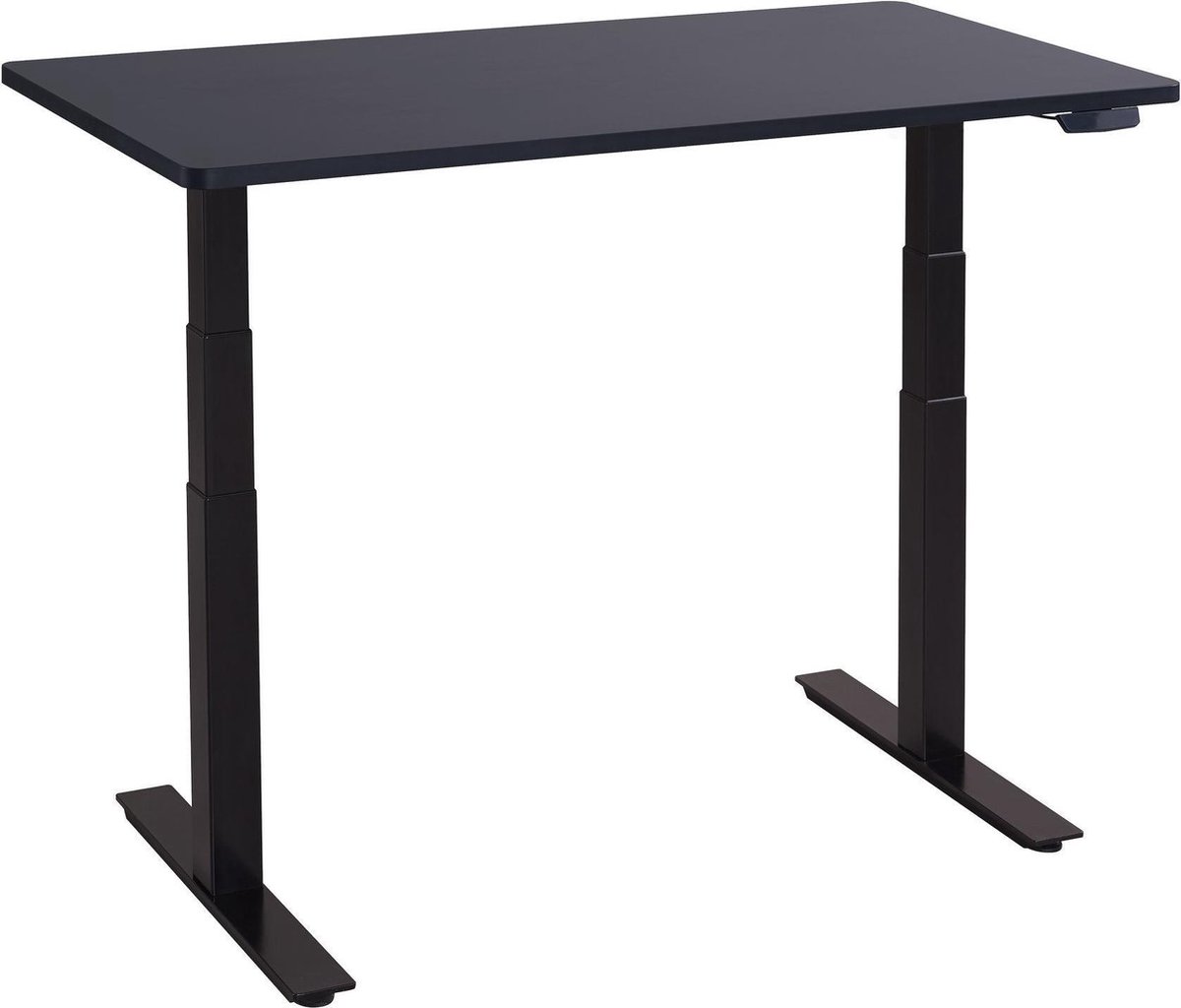 Nancy's Pares Desk - Modern - Zwart - Staal - 120 cm x 60 cm x 65 cm ...