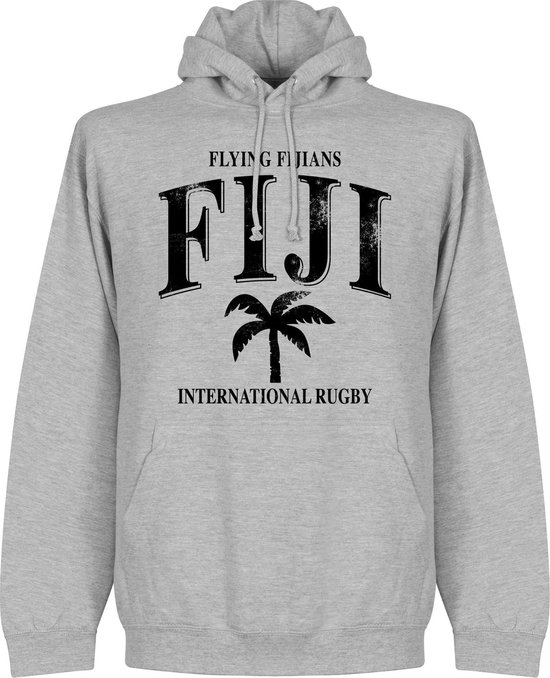 Fiji Rugby Hoodie - Grijs - S | bol
