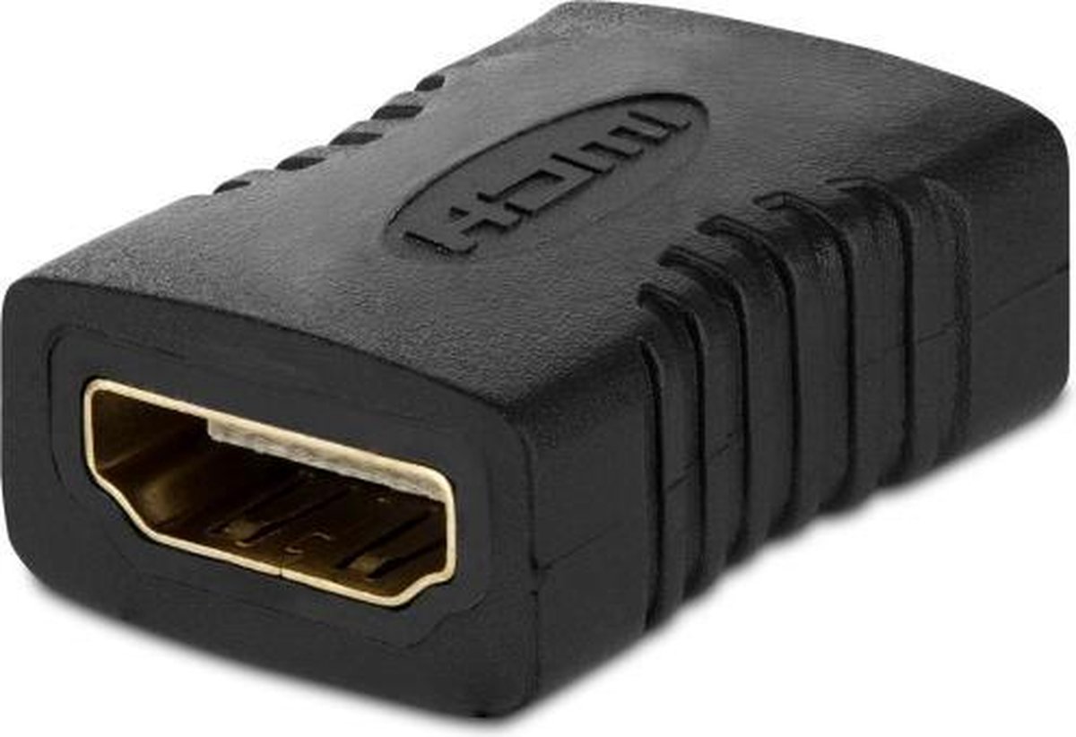 HDMI Female naar HDMI Female Adapter Koppelstuk | Gold Plated | bol.com