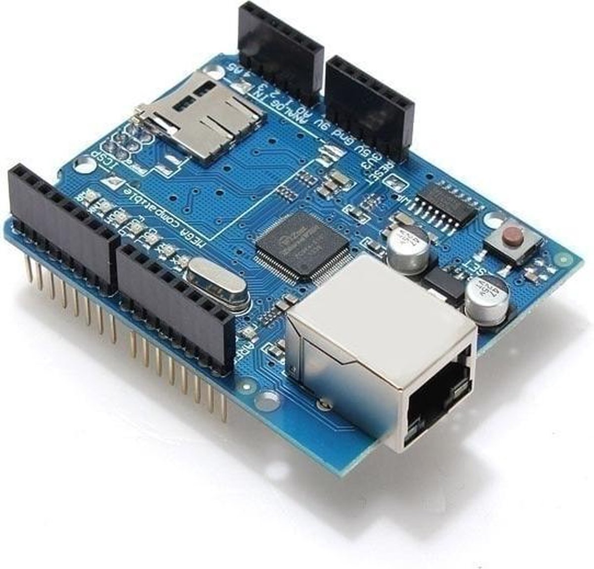 3-st. Geekcreit® Ethernet Shield Module W5100 Micro SD-kaartsleuf voor ...