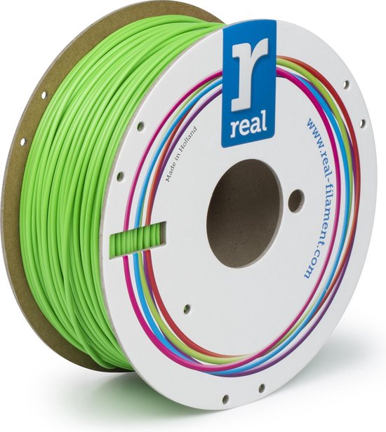 REAL PLA - Nuclear green - spool of 1Kg - 2.85mm | bol.com