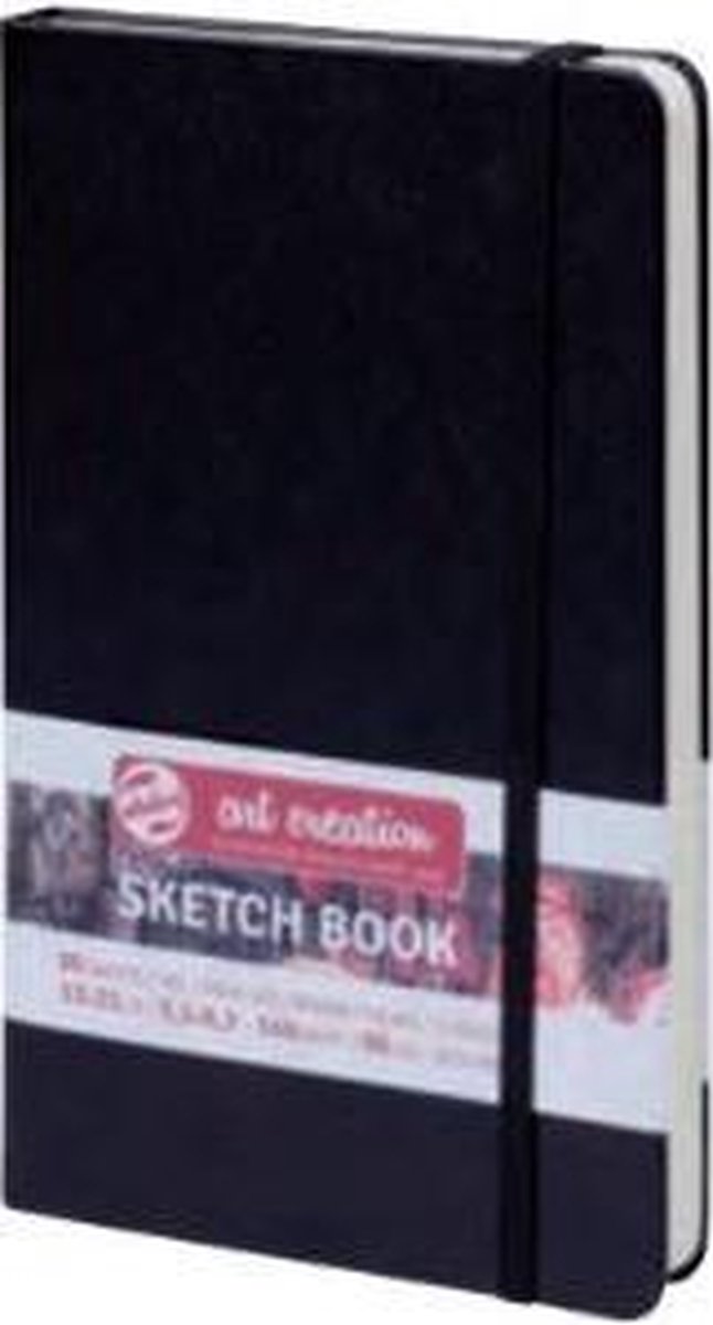 Schetsboek 12x12 cm 140g zwart | bol.com