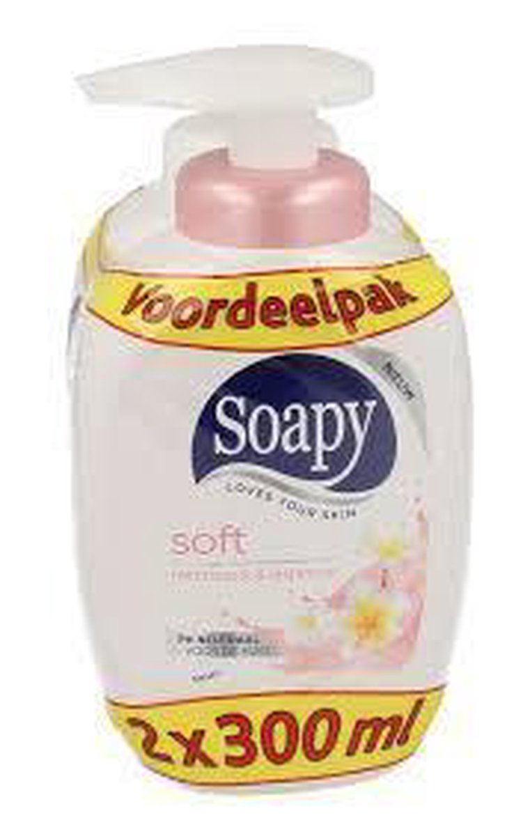 Soapy Vloeibare Zeep Soft Pomp + Navulling | bol.com