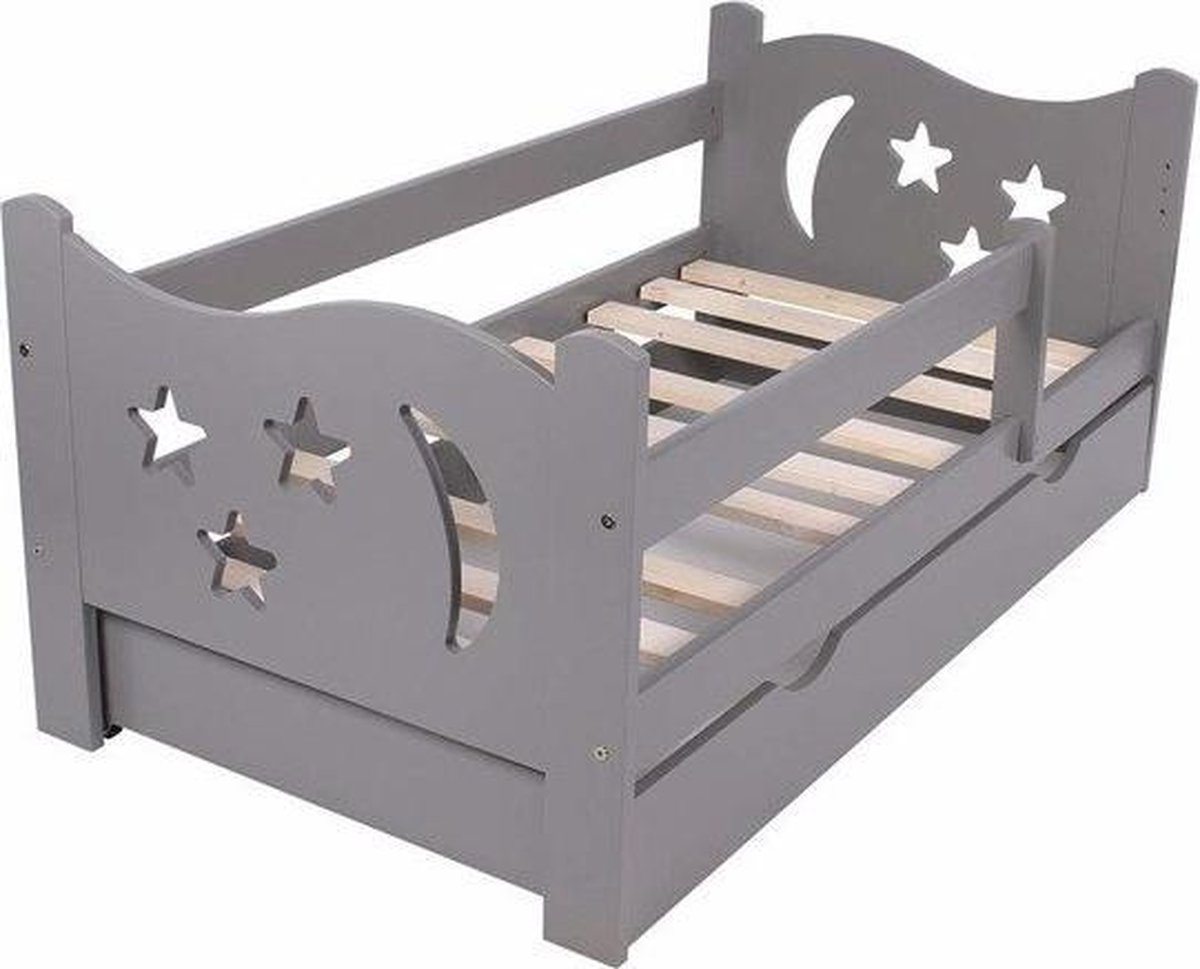 Houten kinderbed / peuterbed incl. matras | 140x70 cm | bol.com