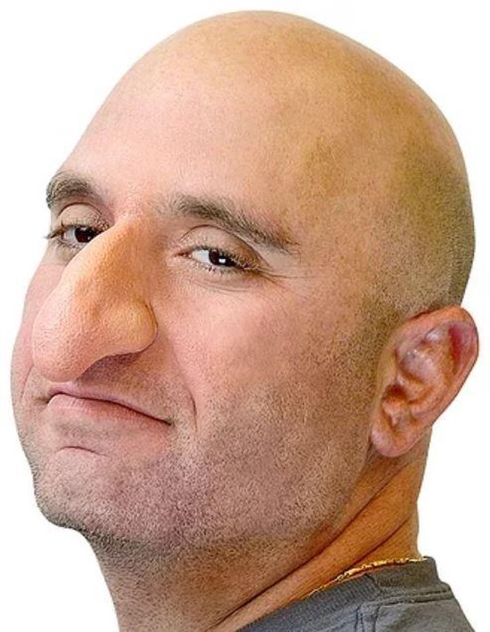 Haza Original Grote Neus Applicatie Voor Halloween Unisex | bol.com