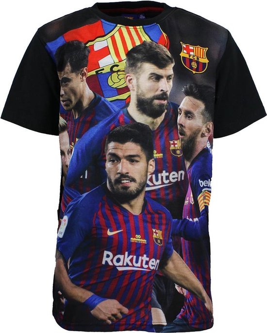 F.C. Barcelona Luis Suarez, Gerard Pique, Lionel Messi, Ivan Rakitic ...