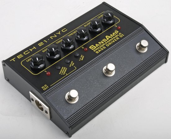Tech 21 SansAmp bas Driver Progammabl e - Bass effect-unit | bol.com