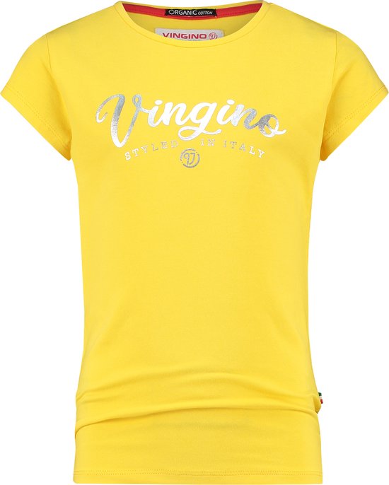 Vingino Logo Kinder Meisjes T-shirt - Maat 8 | bol.com