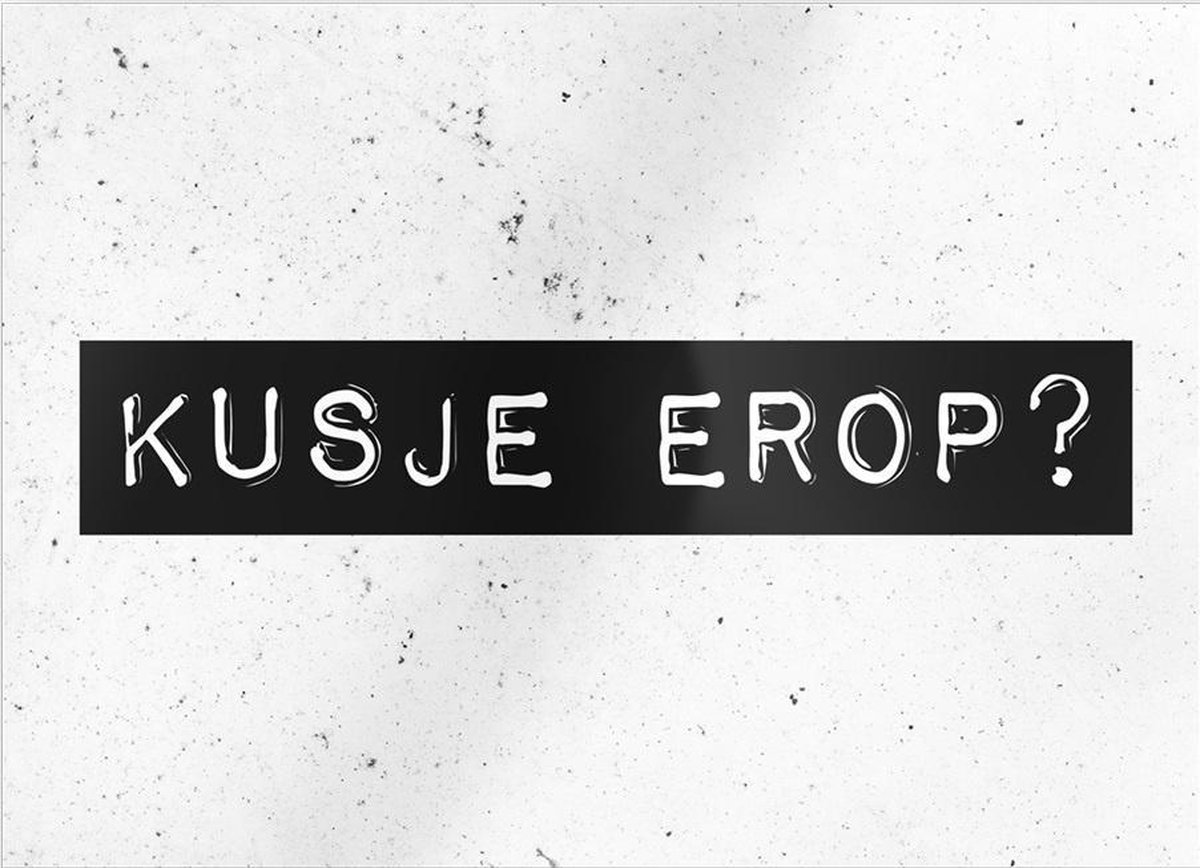 Wenskaart Kusje Erop 15cm | bol.com