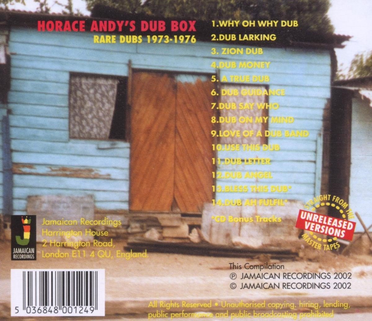 Horace Andy - Dub Box Rare Dubs 1973-1976 (CD), Horace Andy | CD (album ...