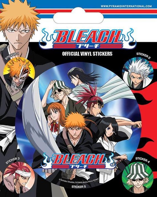 Bleach: Vinyl Stickers | bol.com