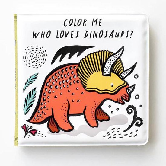 Badboekje Color Me Dinosaurs - Wee Gallery | bol