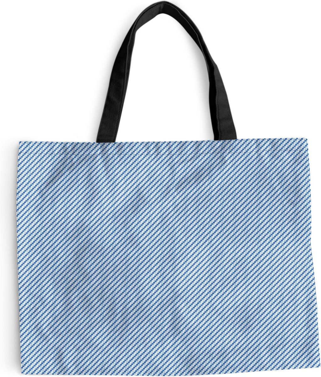 Schoudertas - Strandtas - Shopper Broek - Structuur - Denim - Patronen ...