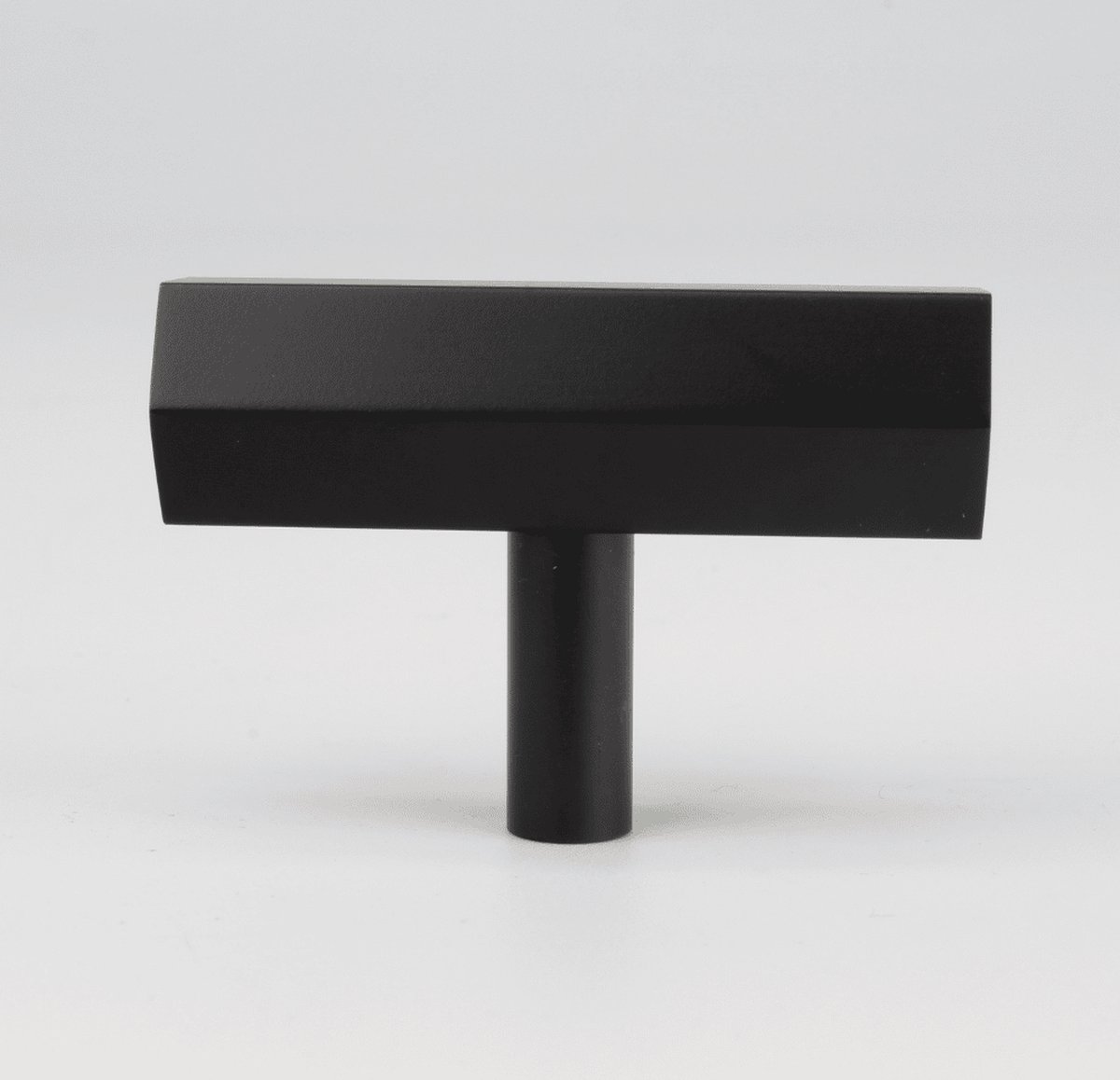 Deurknop Kristel - zwart - metaal - geschikt voor binnen - industrieel ...