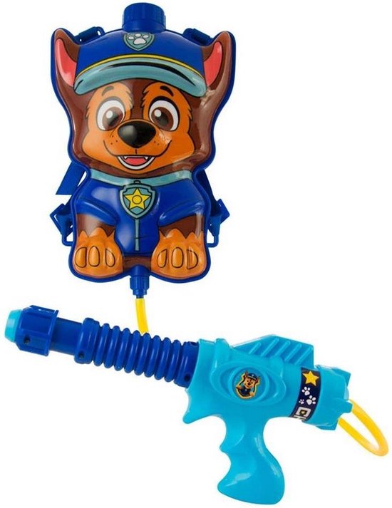 Paw Patrol Chase Water-Kanon Rugzak | bol.com