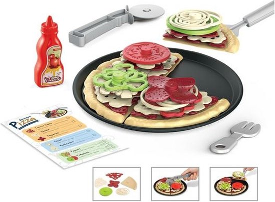 Kenza Home - Pizza Set - Speelgoedkeukenaccessoireset - Kookgerei | bol.com