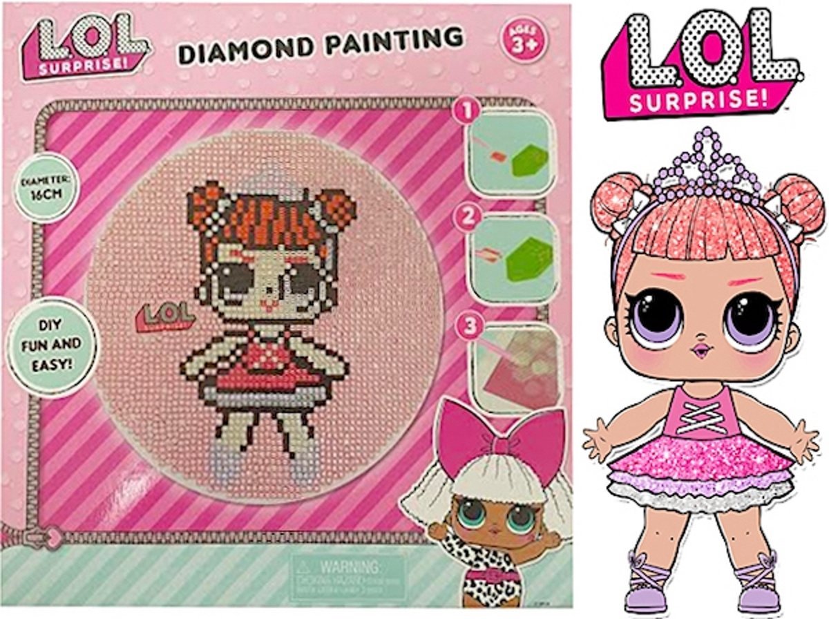 LOL Surprise diamond painting - Assorti | bol.com