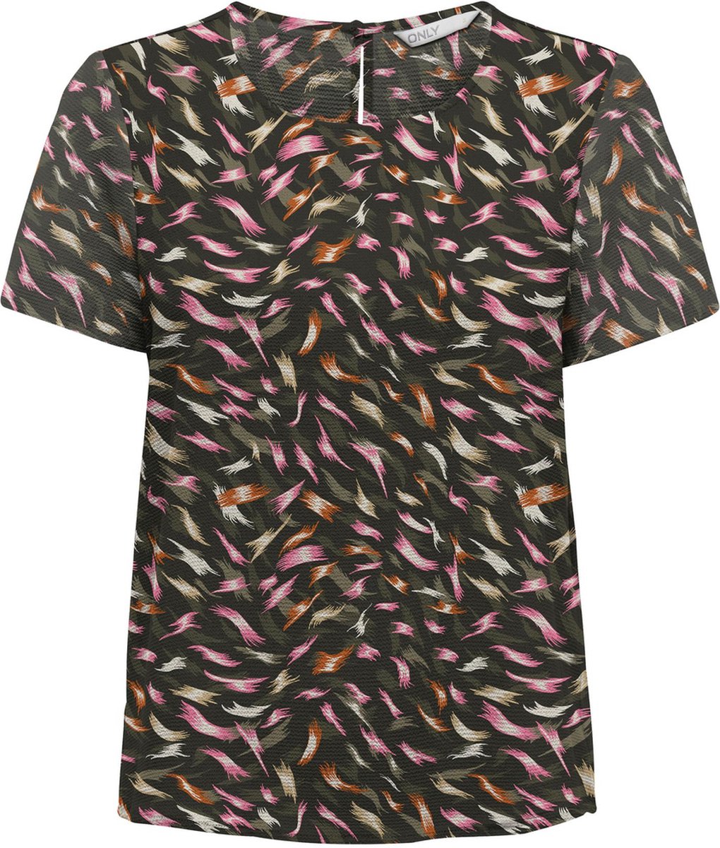 ONLY ONLSLOANE S/S TOP CS PTM Dames Top - Maat S | bol