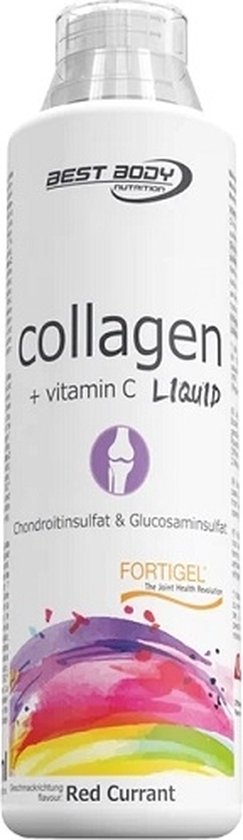 Best Body Collagen Liquid 500ml - collageen aangevuld met hyaluronzuur, glucosamine en... | bol