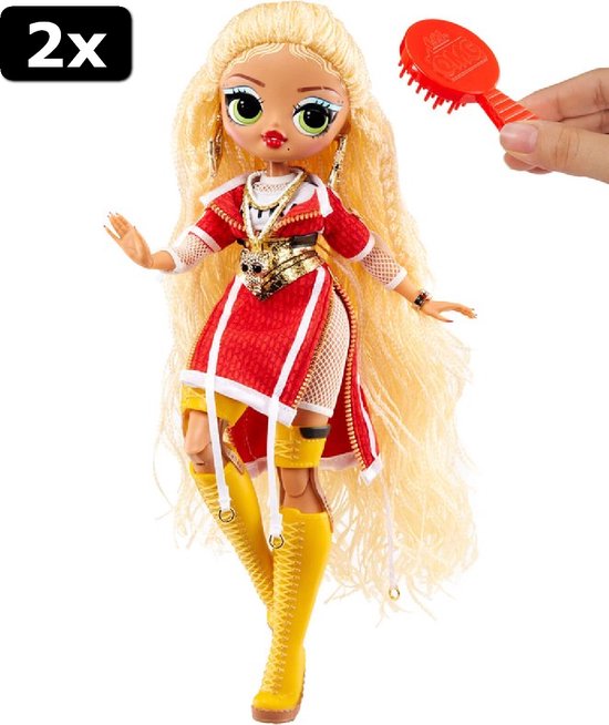 2x L.O.L. Surprise 707 OMG Fierce Dolls - Swag - Modepop | bol