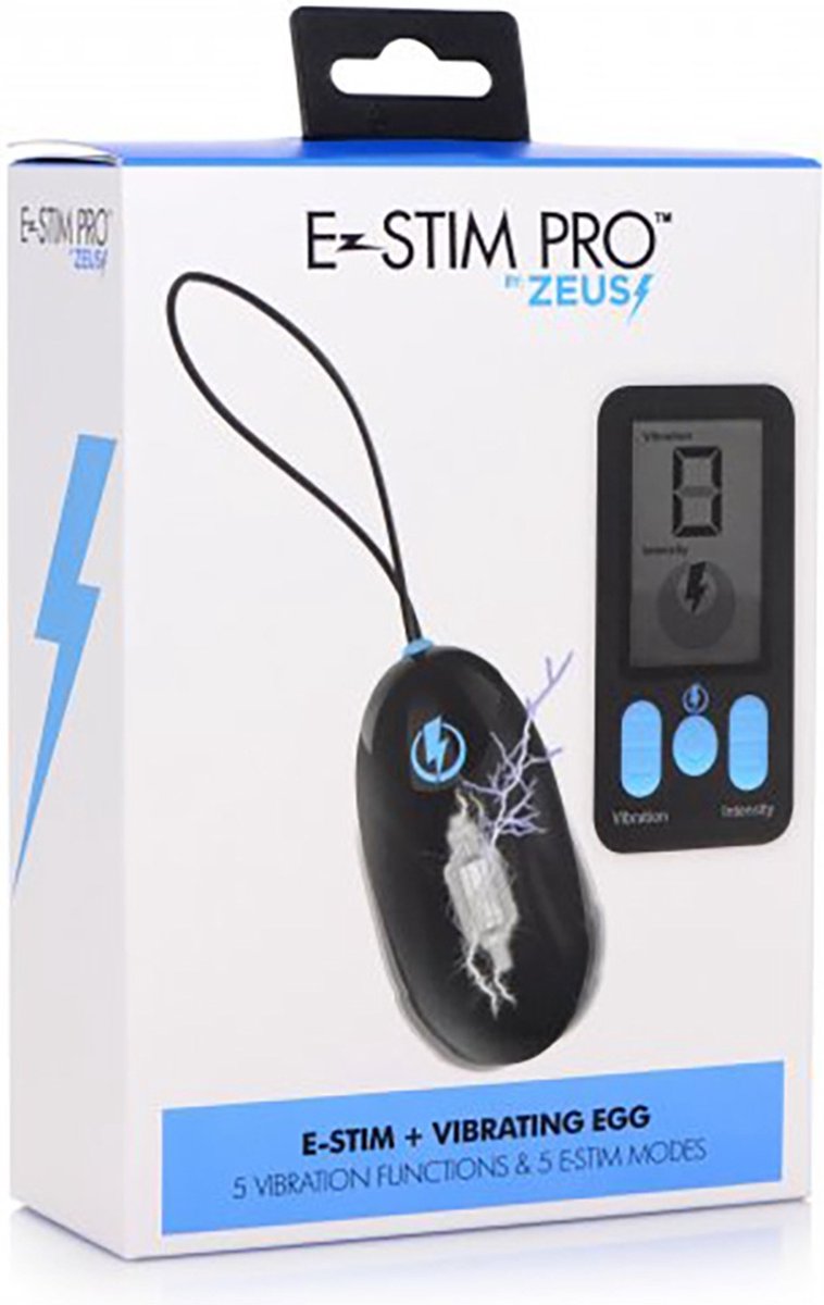 5X Vibrating & E-Stim Silicone Egg + Remote | bol.com