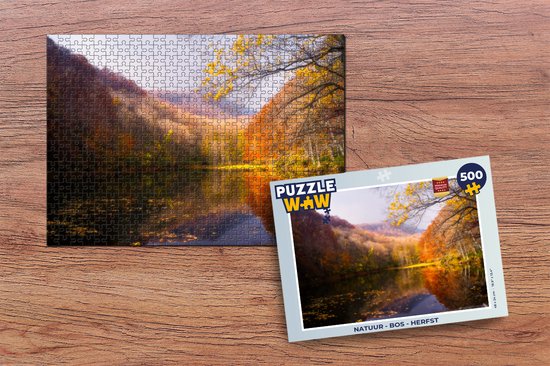 Puzzel Natuur - Bos - Herfst - Legpuzzel - Puzzel 500 stukjes | bol