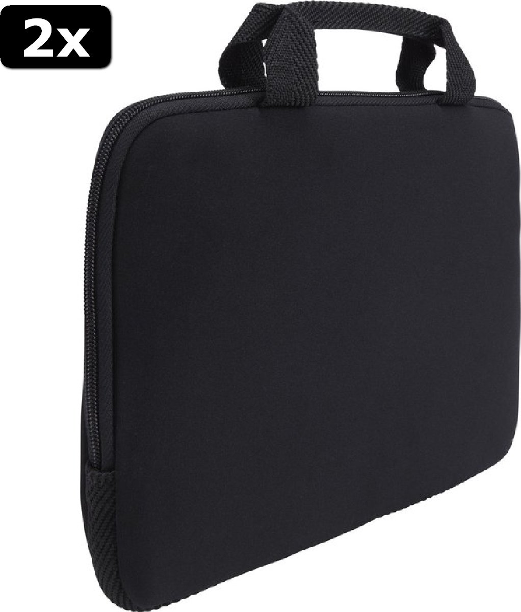 2x Case Logic TNEO110 - Tablethoes / Sleeve - 10 inch - Zwart | bol.com