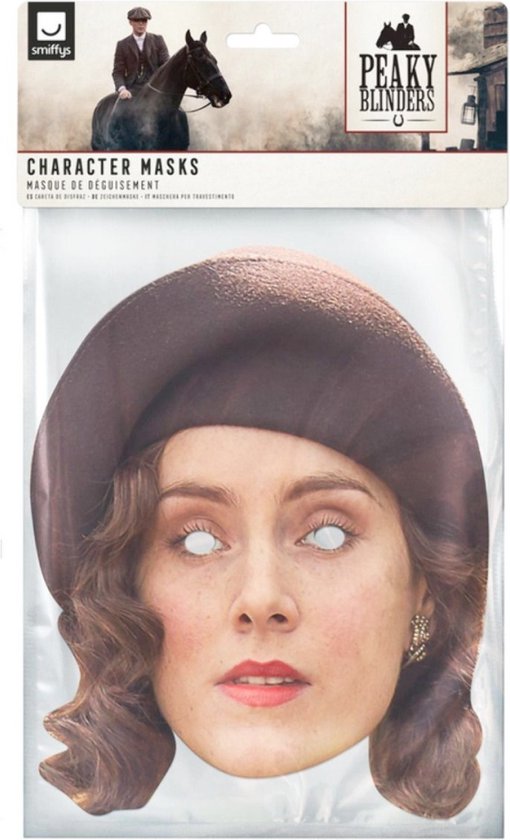 Smiffys Peaky Blinders Masker Ada Character Multicolours | bol.com