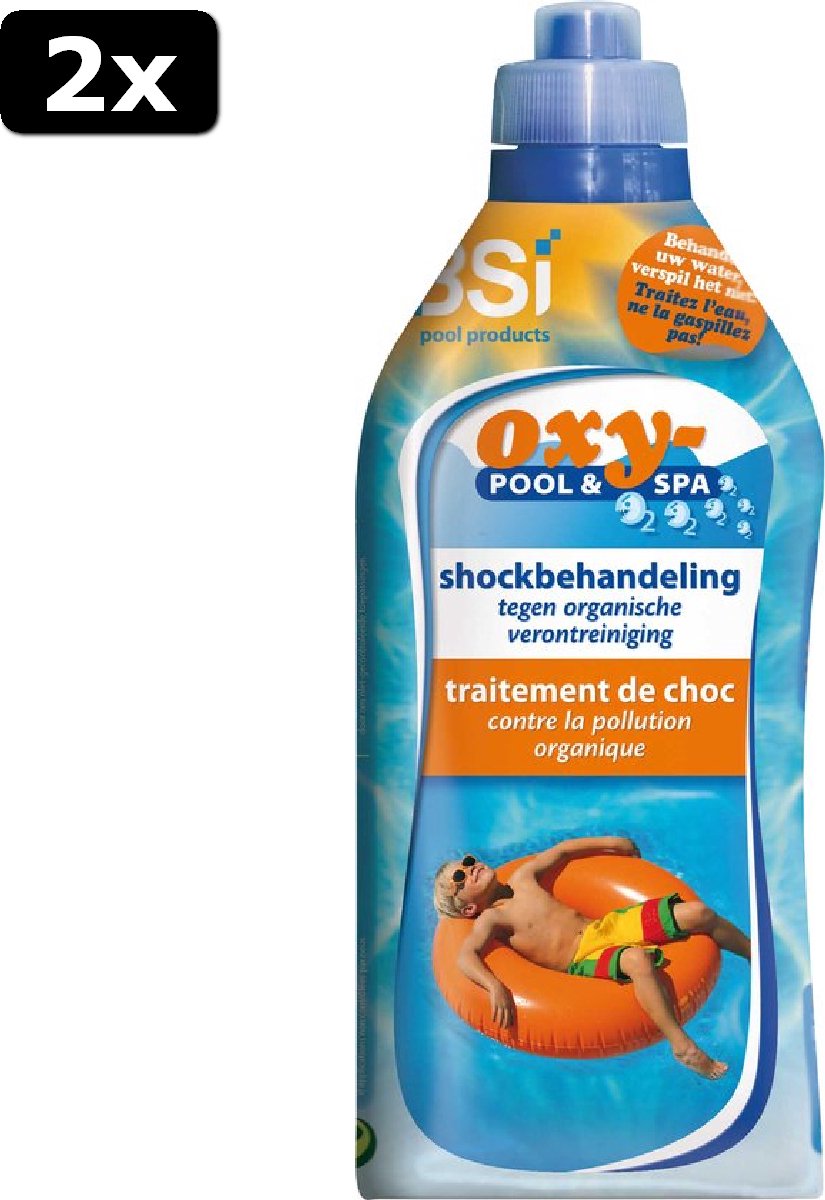 2x BSI - Oxy-pool & Spa - Schokbehandeling en vernietiging van ...