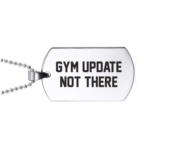 Ketting RVS - Gym Update Not There | bol