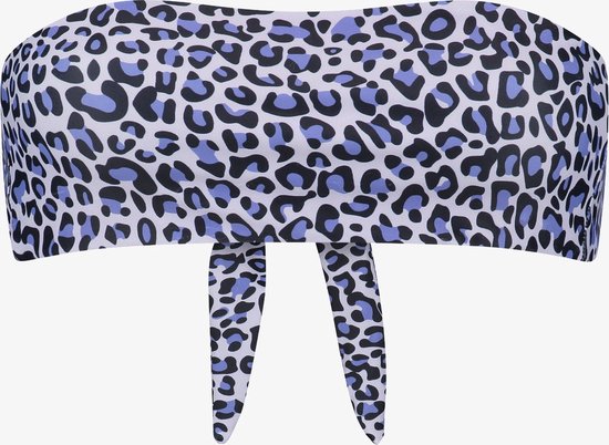 MKBM Bandeau Bikinitopje Panterblauw - Maat: M | bol