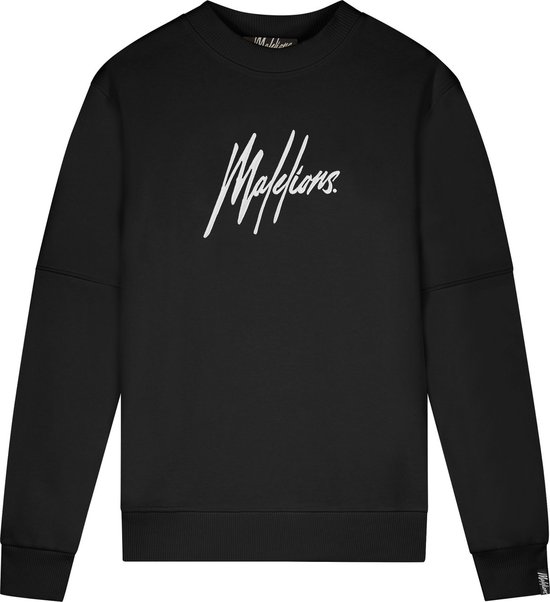 Men Malelions Men Essentials Sweater - Black - M | bol