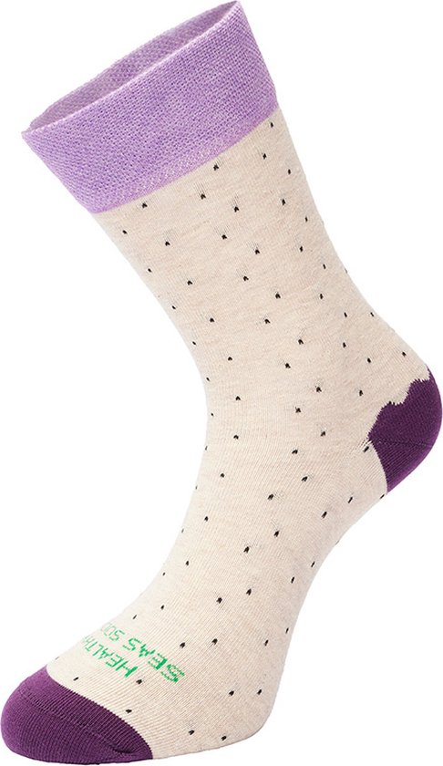 Healthy Seas Socks ray paars - 41-46 | bol.com