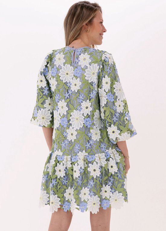 Y.A.S. Yassun 3/4 Short Dress Jurken - Lichtblauw | bol.com