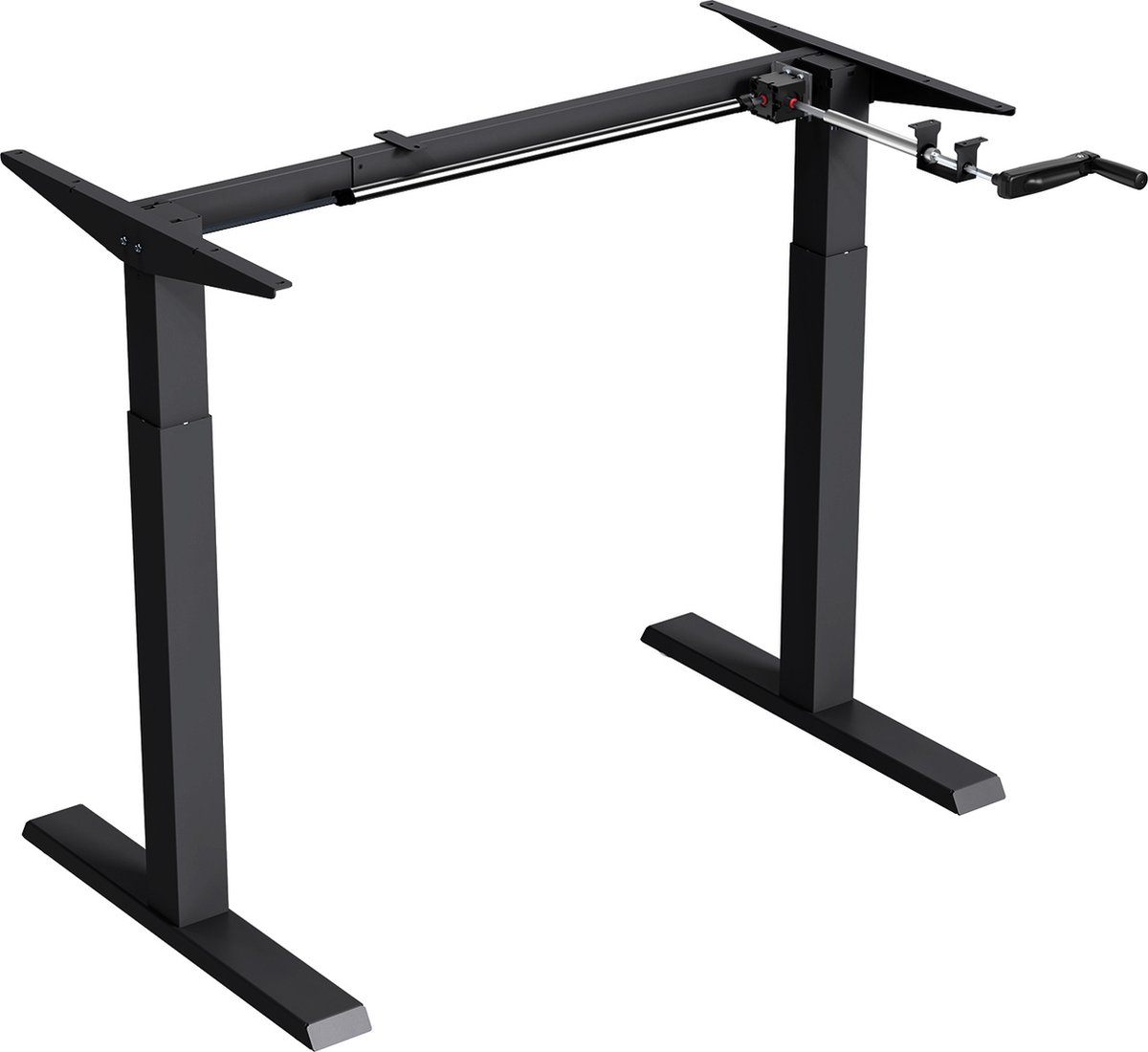 Ergo Office - Zit-sta bureau | Manuele hoogteverstelling | max 70 kg ...