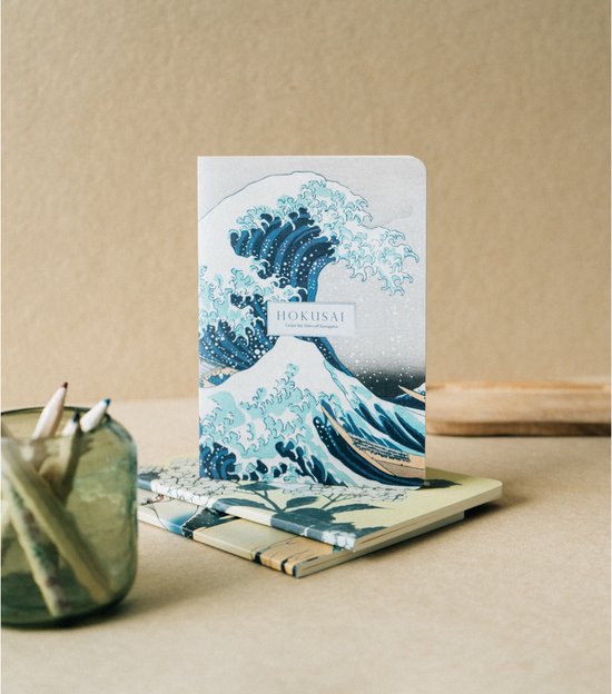Kokonote Hokusai: A6 Notebook - 3-Pack | bol