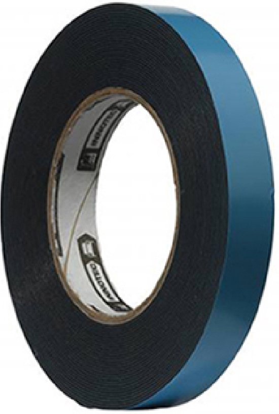 Innotec moulding tape dubbelzijdig 19mm zwart rol a 10 mtr ( a 1 st ) | bol
