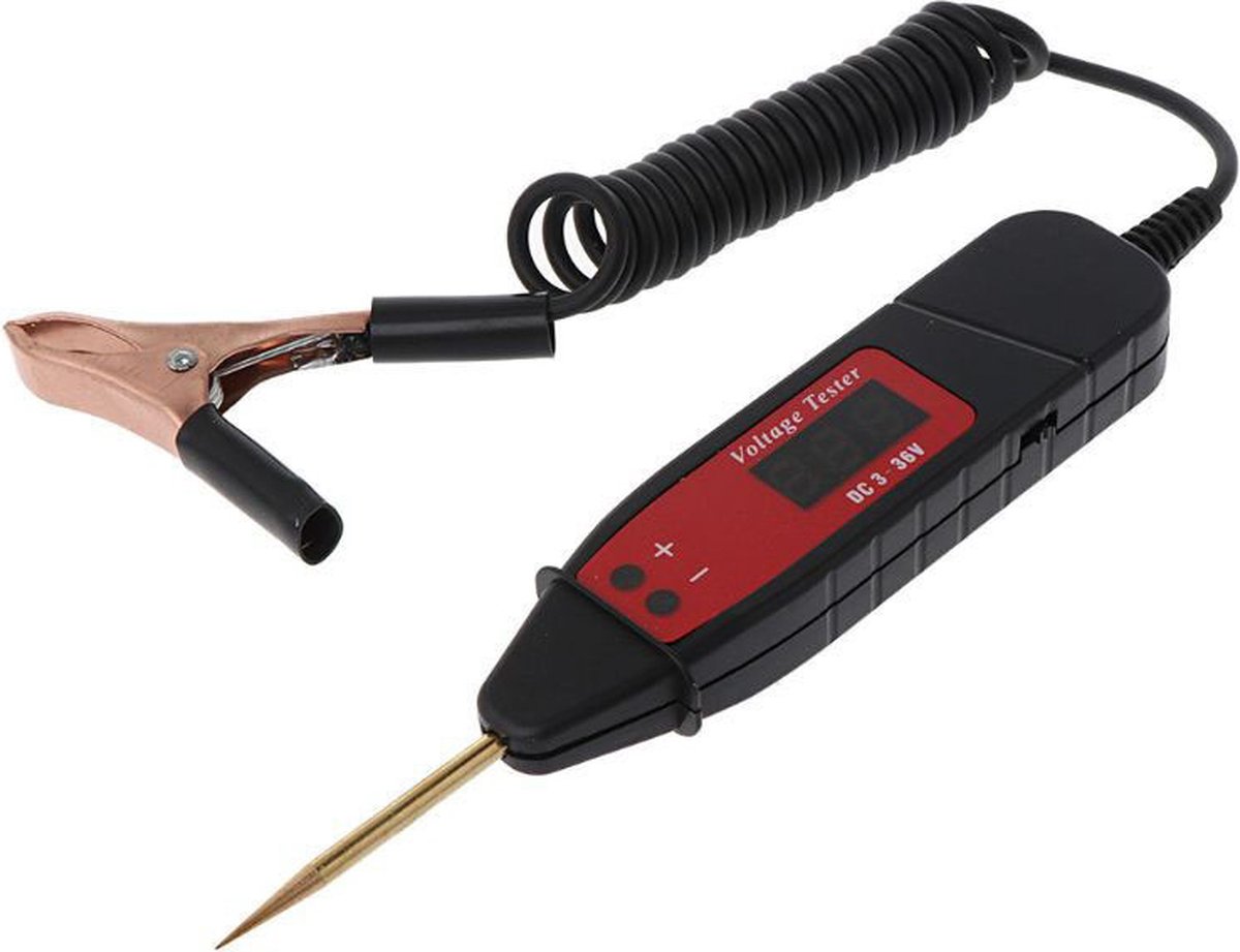 VCTparts Digitale Spanningsmeter Spanningszoeker 3-36 Volt Detector 1 ...