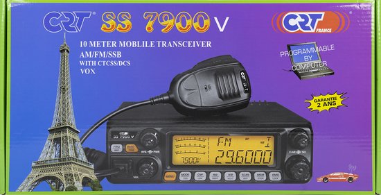 CRT SS7900 Turbo V + Turbo - 10 meter - 11 meter - 27mhz - CB | bol