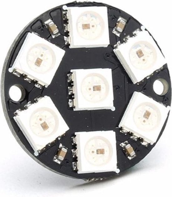 CJMCU 7 bits WS2812 5050 RGB LED Driver Development Board voor Arduino ...