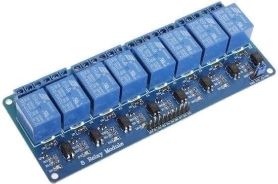 5 stuks Geekcreit® 5V 8-kanaals relaismodule raad voor Arduino PIC AVR DSP ARM | bol.com