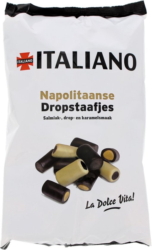 Italiano - Napolitaansse Dropstaafjes Mix - 1 kg | bol