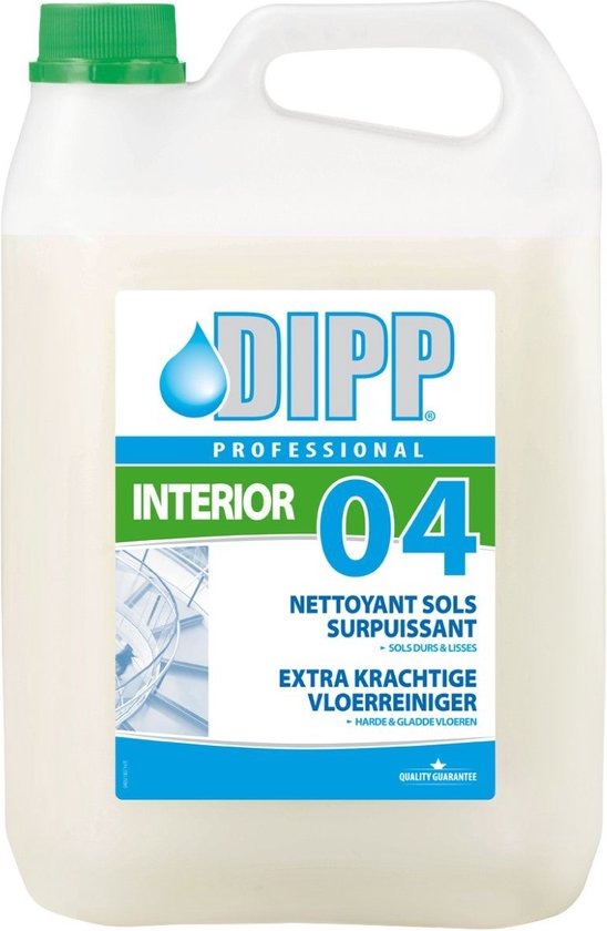 Dipp Professional Extra krachtige vloerreiniger No. 4 - Fles 5 liter | bol