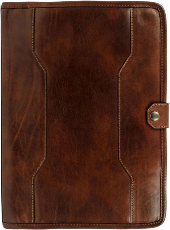 Leren Portfolio map, donker bruin - THE CALL OF THE WILD ...