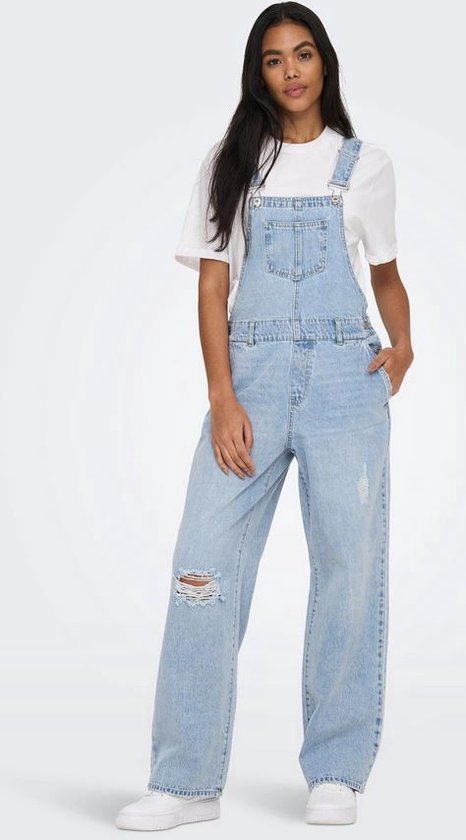 Only ONLEMMI OVERALL - Light Blue Denim Light Blue | bol