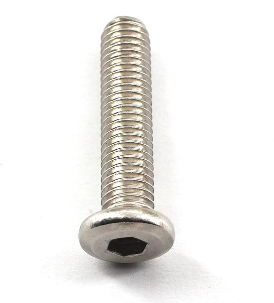 Cosensi - Platte Kop Schroef van Roestvrij Staal M8x25 ...
